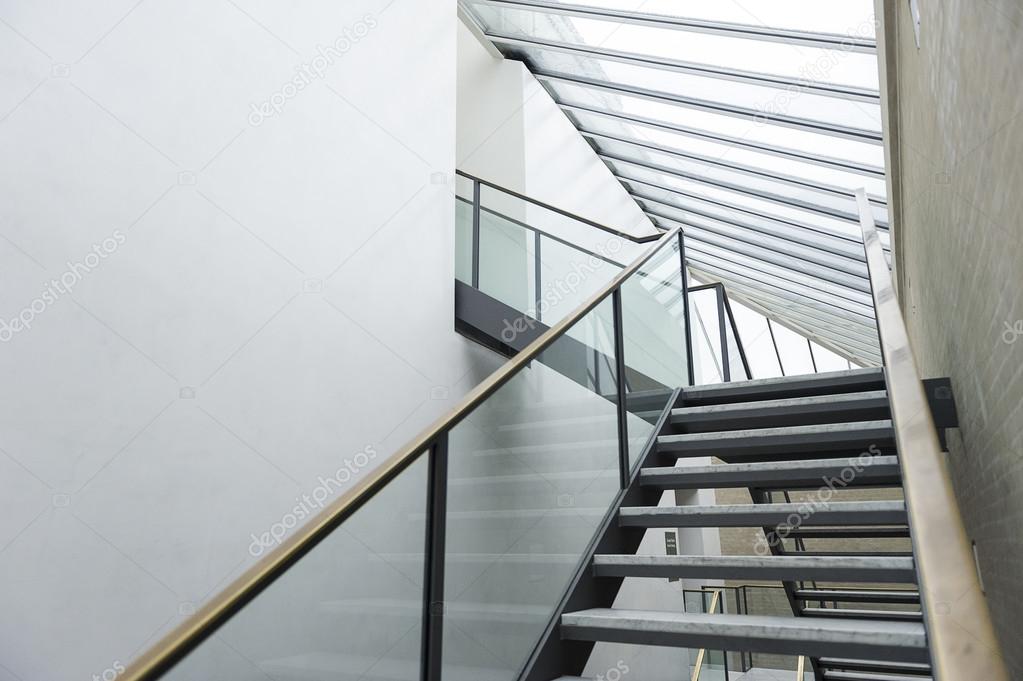Modern dual staircase — Stock Photo © MOELLERTHOMSEN #23202452