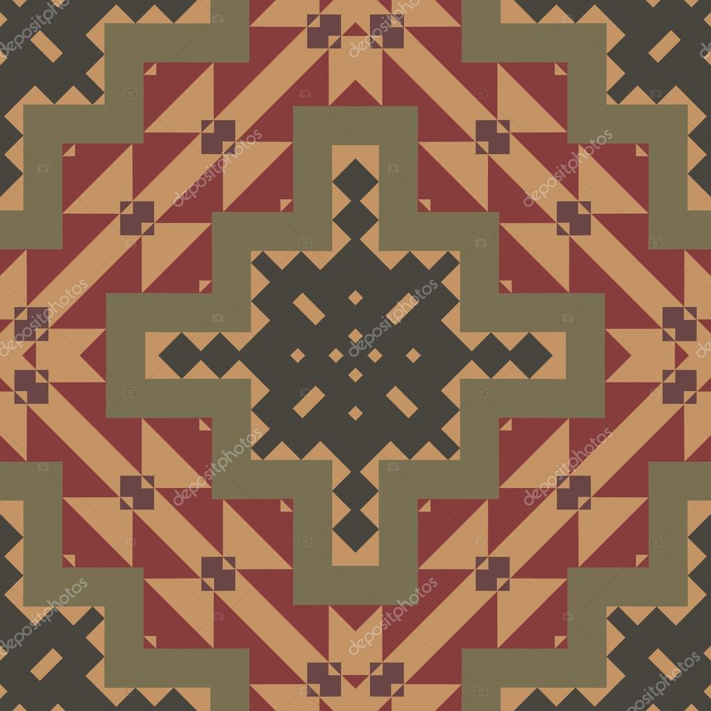 Colorful aztec pattern Stock Vector by ©Smirno 35741289