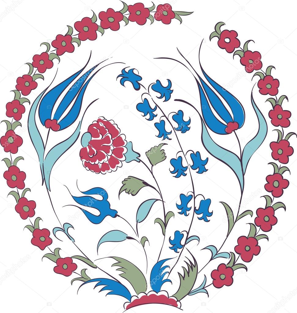İznik motifi ©EnginKorkmaz 34660017'e ait Stok Vektör