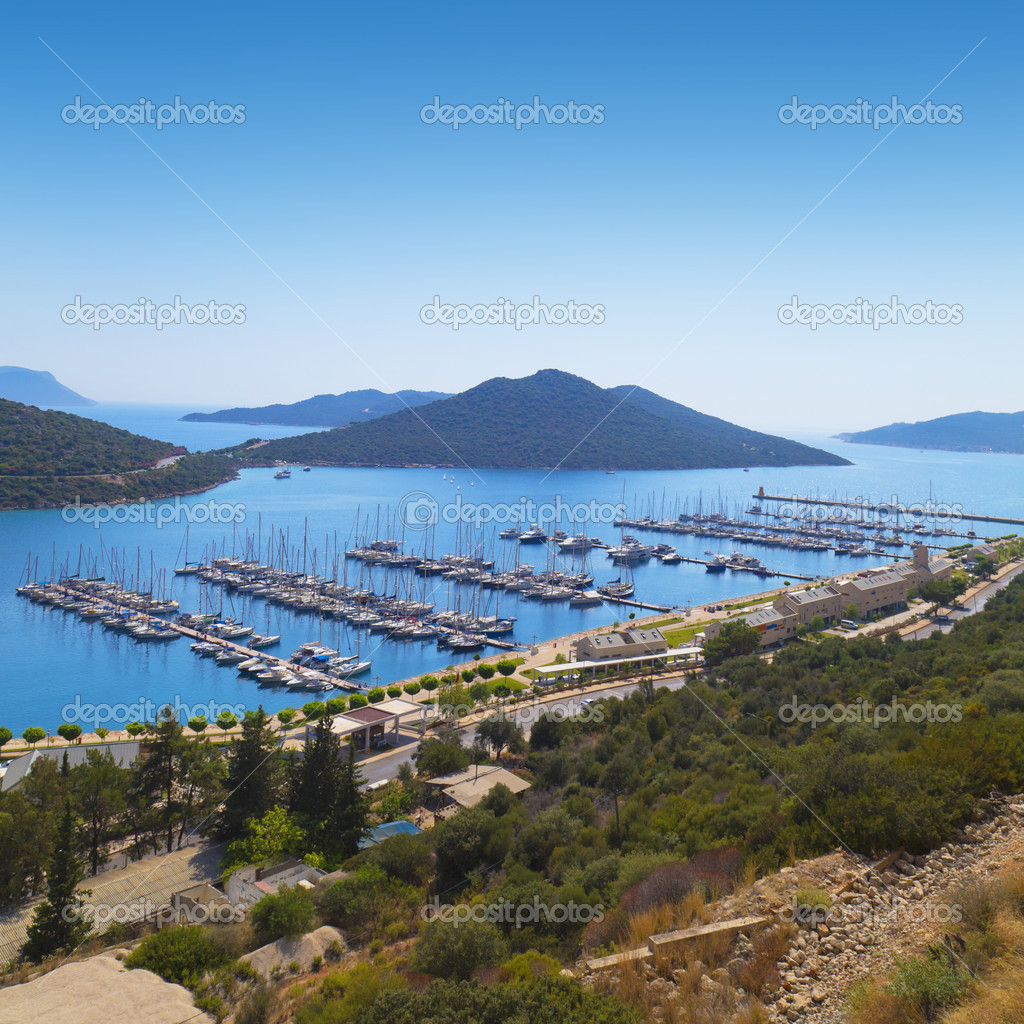 Kas town near Antalya, Turkey Stock Photo by ©EnginKorkmaz 50113639
