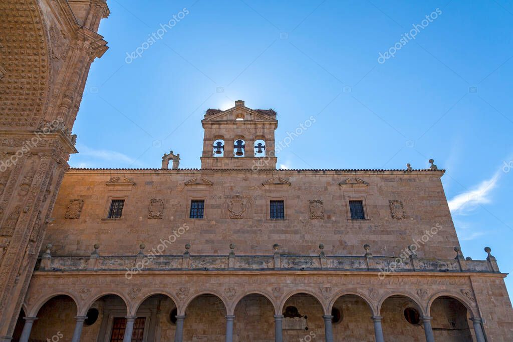 Salamanca, España - 20 de febrero de 2022: El Convento de las Duenas es ...