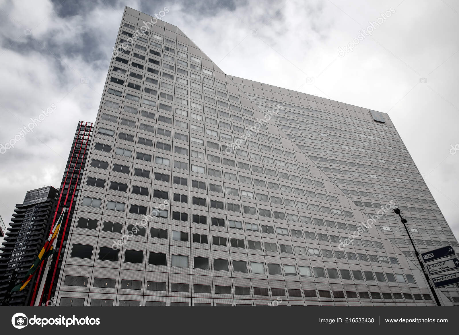 Rotterdam Netherlands October 2021 Maersk Shiping Company's ...