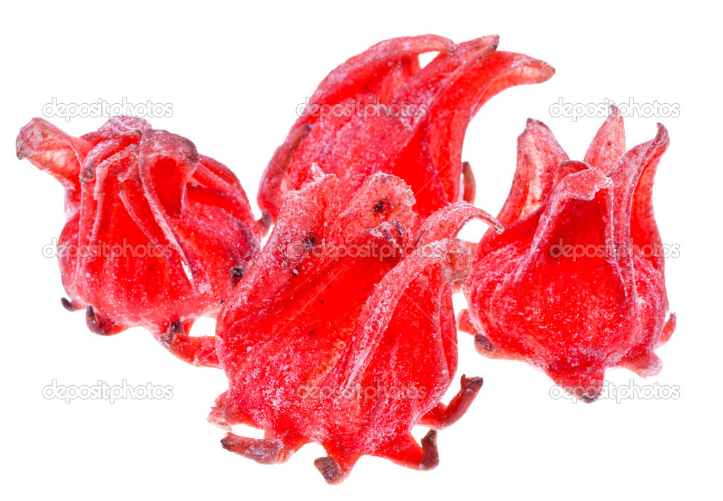 Candied Hibiscus Flowers — Stock Photo © vvoennyy #27806053