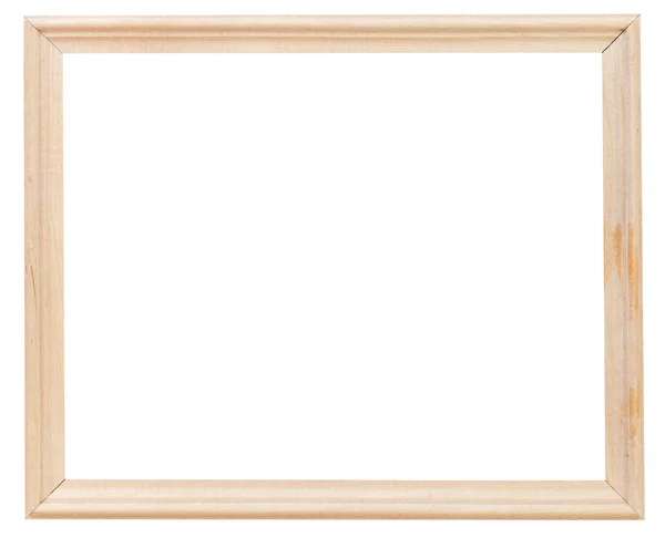 Modern narrow light wood picture frame — Stock Photo © vvoennyy #29687195