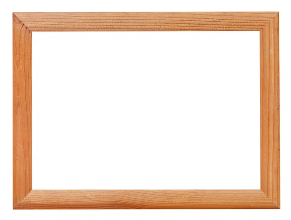 Modern narrow light wood picture frame — Stock Photo © vvoennyy #29687195