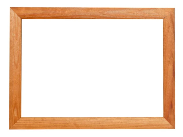 Modern narrow light wood picture frame — Stock Photo © vvoennyy #29687195