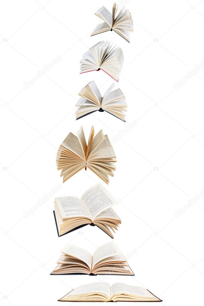 Stack of flying books Stock Photo by ©vvoennyy 39712643 Stack of flying books Stock Photo by ©vvoennyy 39712643