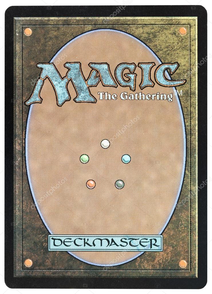 Magic The Gathering Card Back Blank