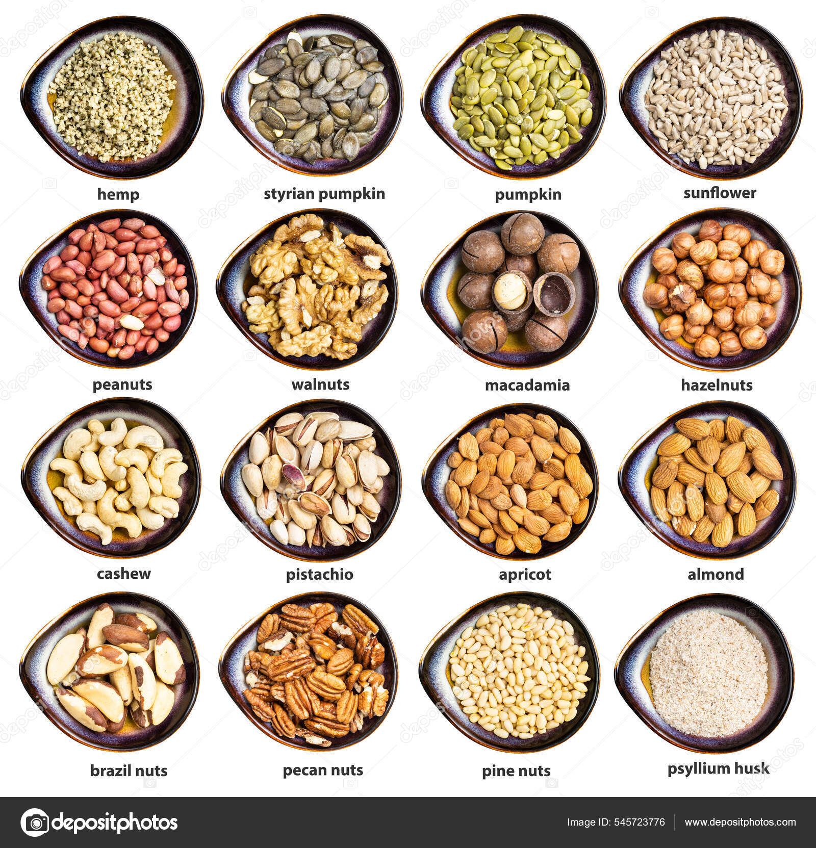 Types Of Nuts Names