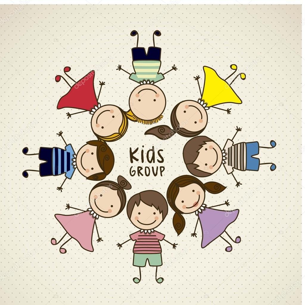 Kids icons — Stock Vector © grgroupstock #15799933