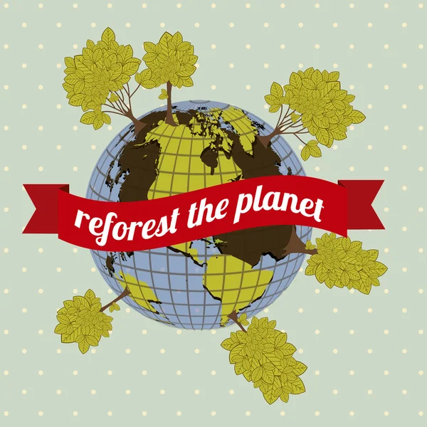 Earth day label icon vector illustration Stock Vector Image by ...