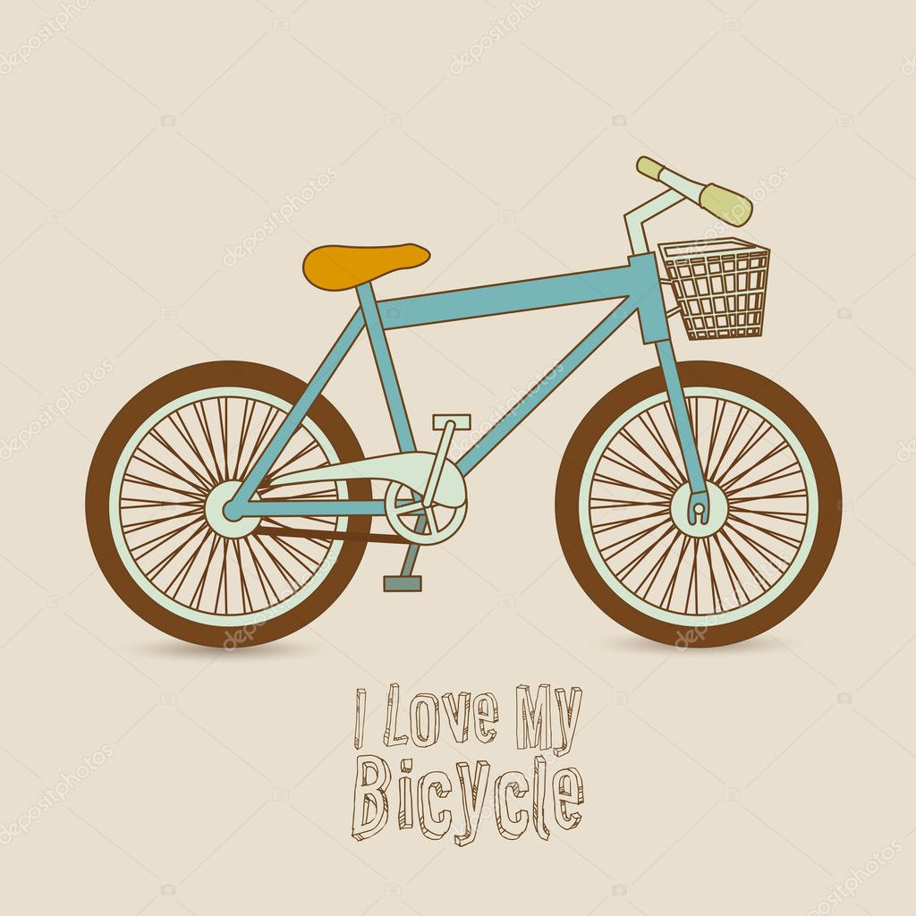 Bicycle Illustration — Stock Vector © grgroupstock #24792855