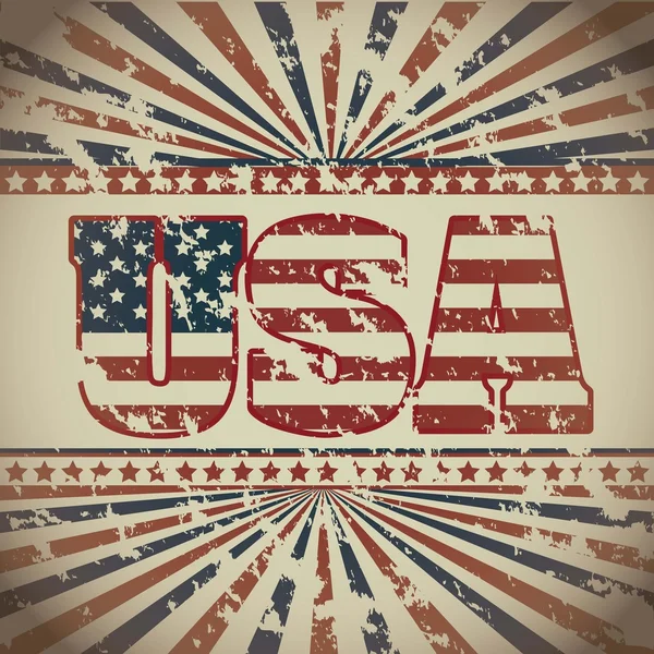 USA poster Stock Vector Image by ©grgroupstock #24996535