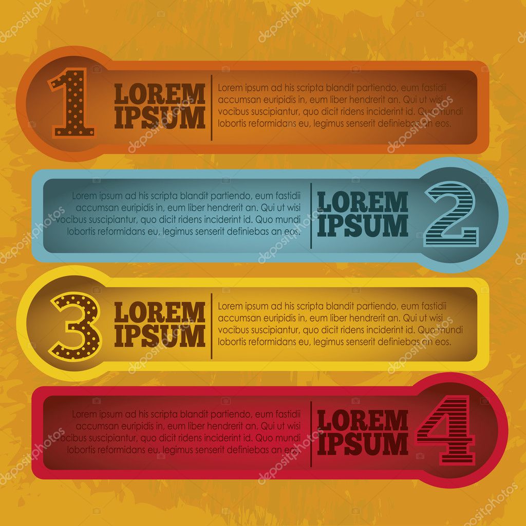 Numbers Brochure Stock Vector Image by ©grgroupstock #25158091