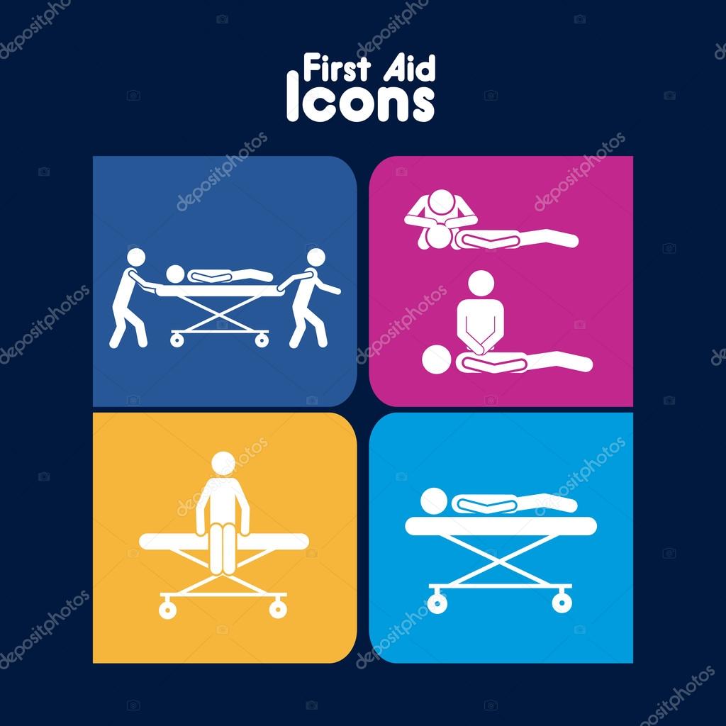 First aid icons Stock Vector Image by ©grgroupstock #26268799