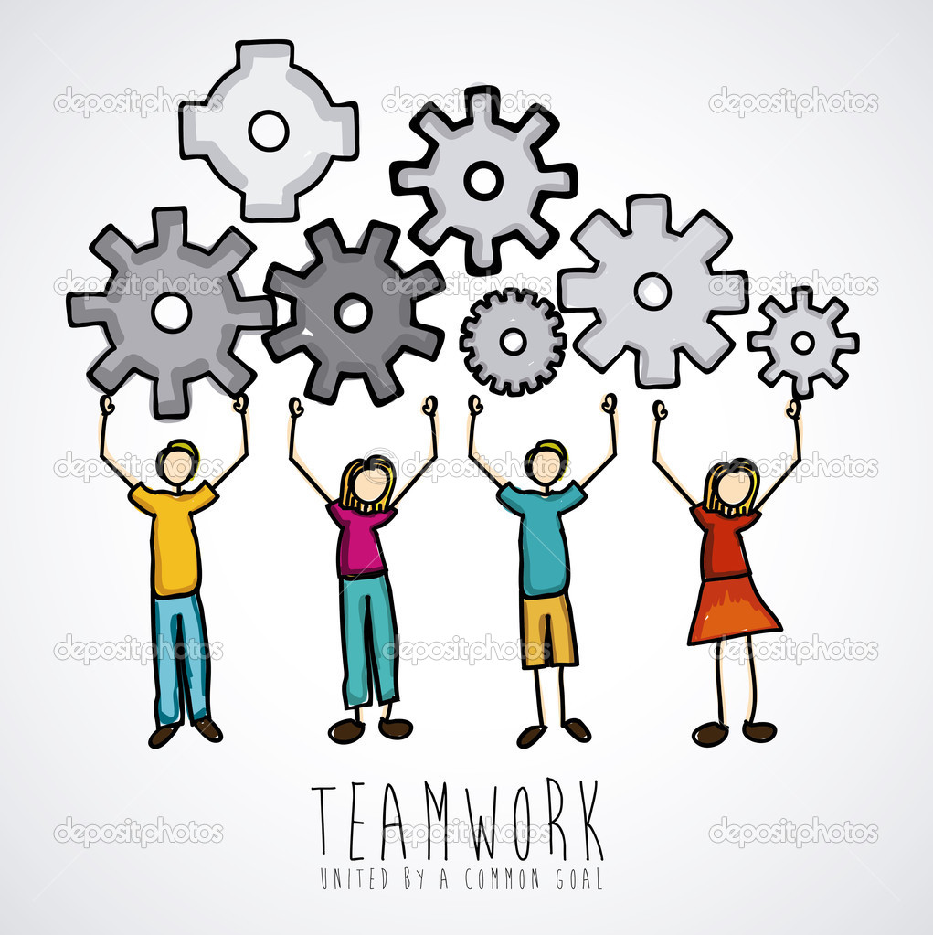 Teamwork design Stock Vector Image by ©grgroupstock #28290915