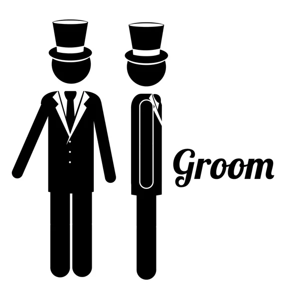 Groomsmen Silhouette Clip Art