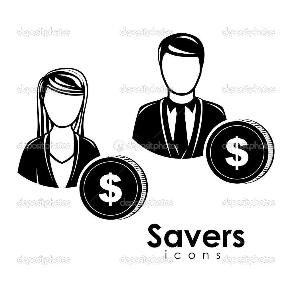 Iconos de ahorro Vector de stock por ©grgroupstock 30271217