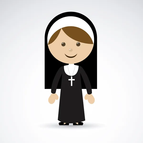 Nun Stock Vectors, Royalty Free Nun Illustrations | Depositphotos®