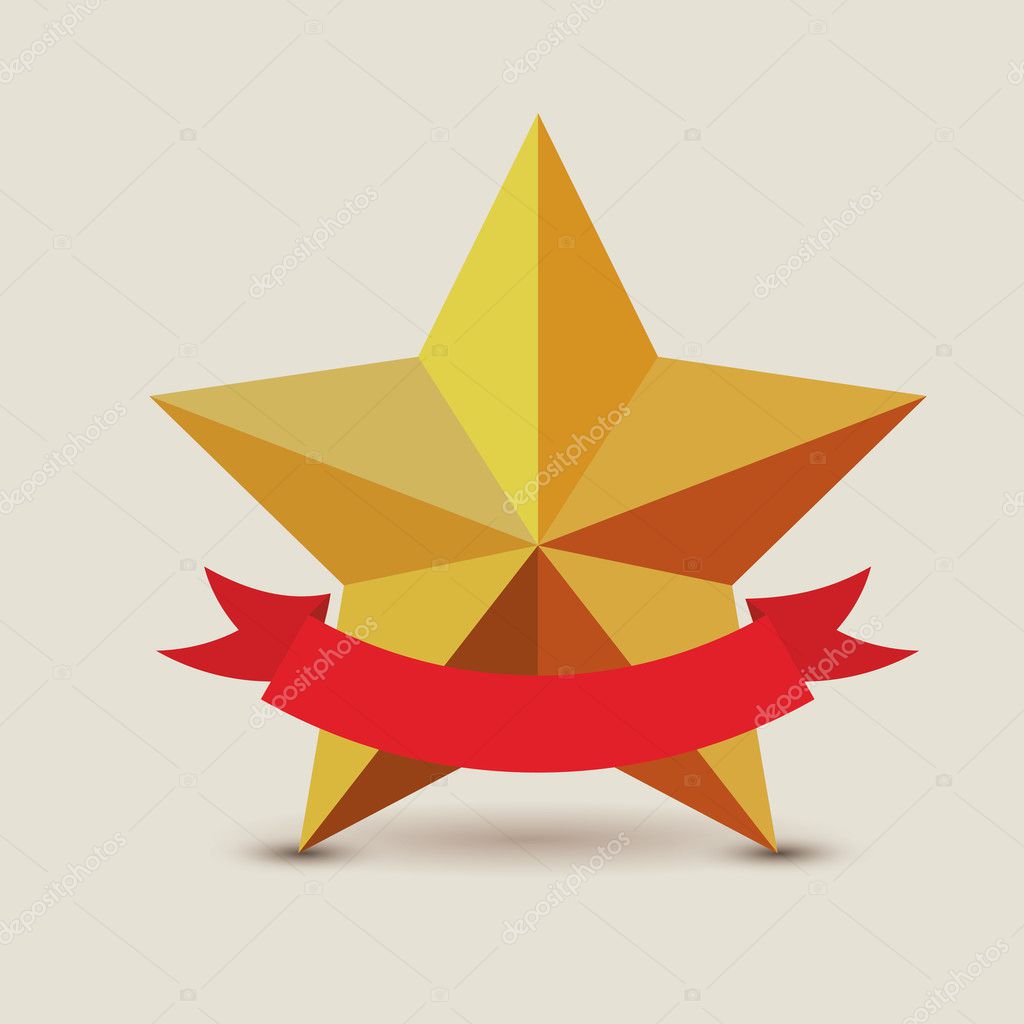 Etiqueta estrella Vector de Stock de ©grgroupstock 32860321