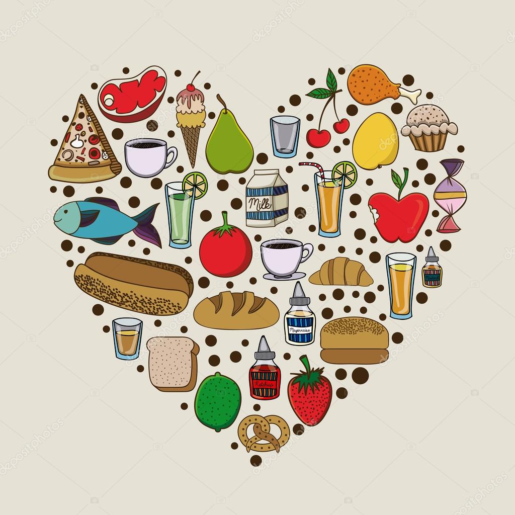 Diseño nutricional vector, gráfico vectorial © grgroupstock imagen ...