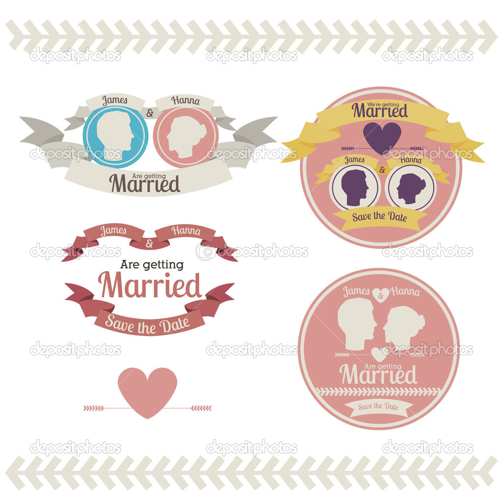 Married design Stock Vector Image by ©grgroupstock #35029463