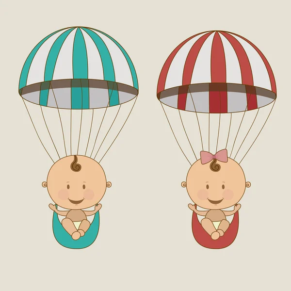 Boy parachute Stock Vectors, Royalty Free Boy parachute Illustrations ...