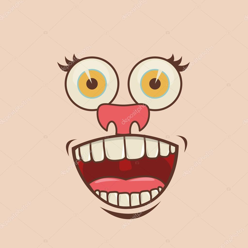 Cartoon faces Stock Vector by ©grgroupstock 39876851
