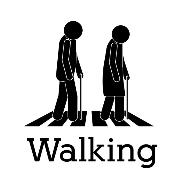 Walk & Stop signs — Stock Vector © jazzia #1036173