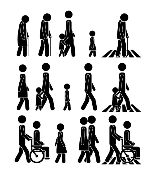 Pictogramme marche images vectorielles, Pictogramme marche vecteurs ...