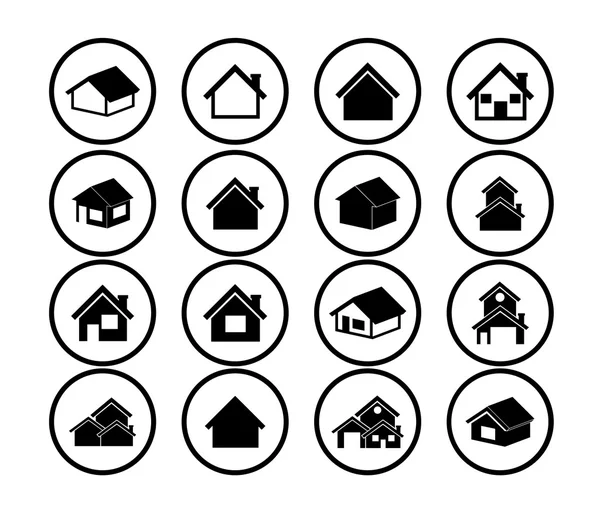 Home icons Stock Vector Image by ©grgroupstock #13708350
