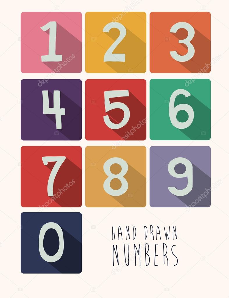 Numbers design Stock Vector Image by ©grgroupstock #45683273