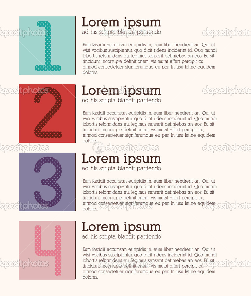 Numbers design Stock Vector Image by ©grgroupstock #45683411