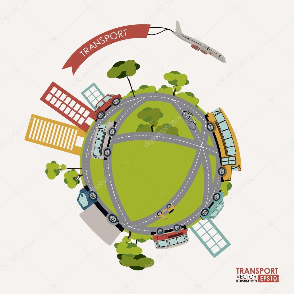 Transport design Stock Vector Image by ©grgroupstock #46485293