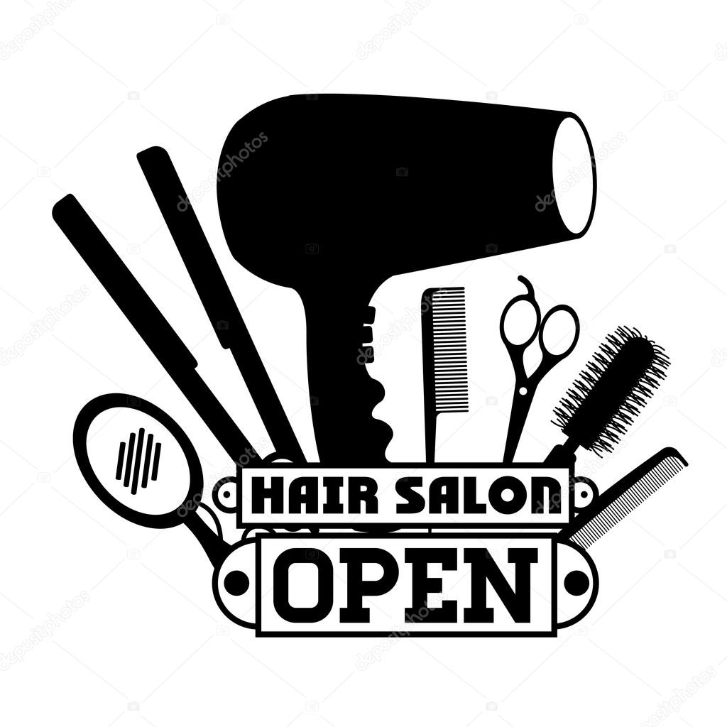 Hair salon design Stock Vector Image by ©grgroupstock #49132259
