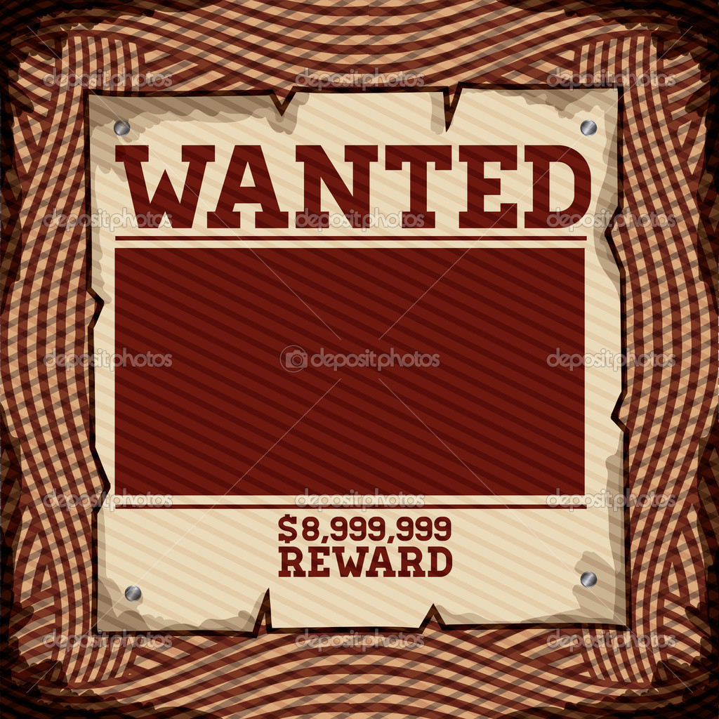 Wanted design Stock Vector Image by ©grgroupstock #49355937
