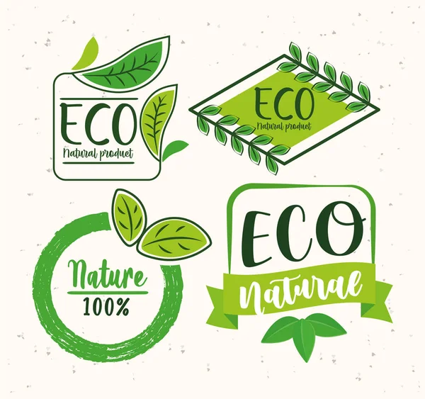 Six eco labels Stock Vector by ©grgroupstock 541297752