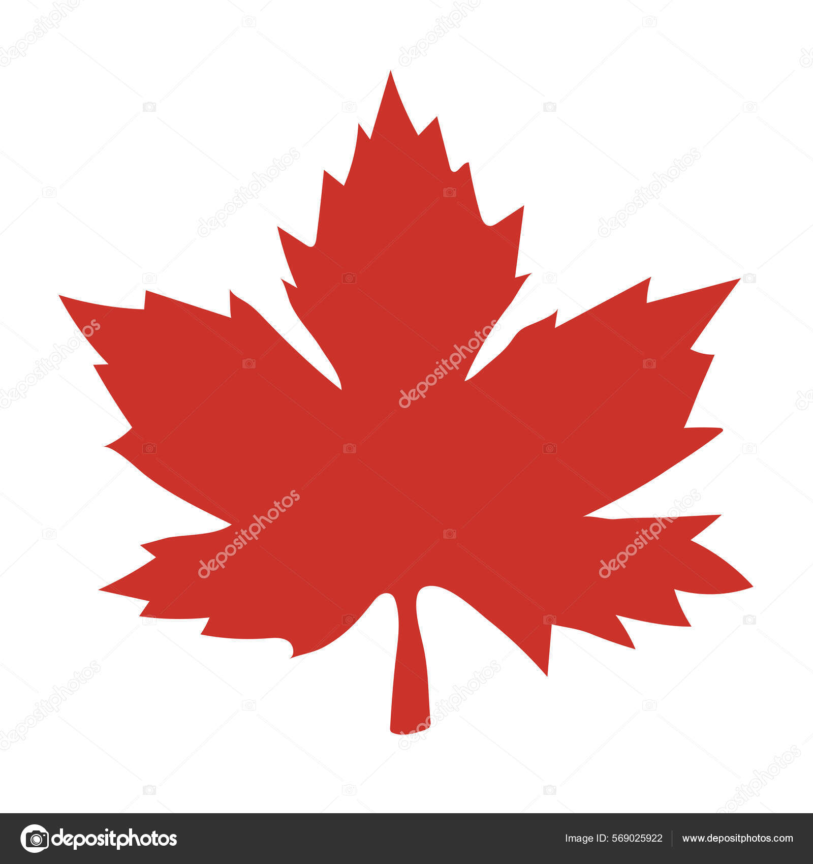 Javorový list Stock Vektor od ©grgroupstock 569025922
