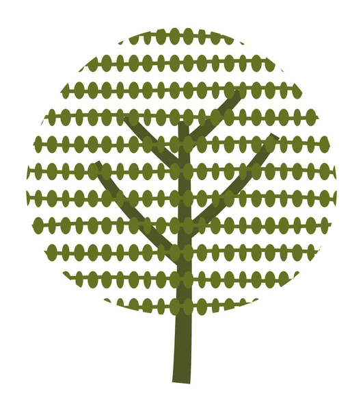 Textured Tree Design White Stock Vector by ©grgroupstock 595500660