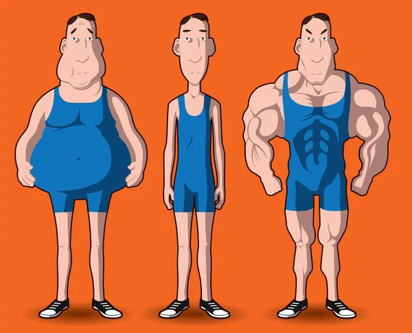 Exercise funny Stock Vectors, Royalty Free Exercise funny Illustrations ...