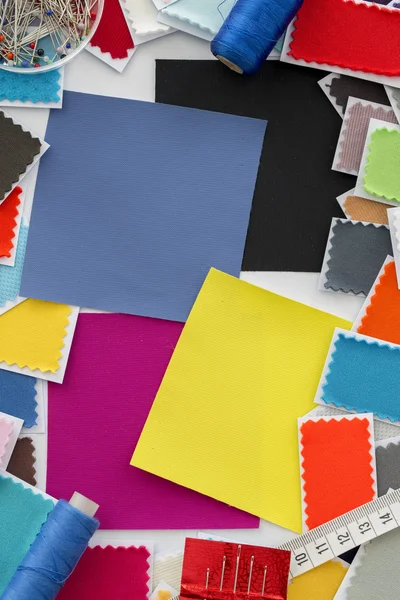 Design, fashion - A fabric samples — Stock Photo © Gorilla #47207969