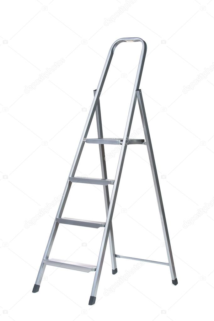 New Metallic Step Ladder — Stock Photo © kotin #42822861
