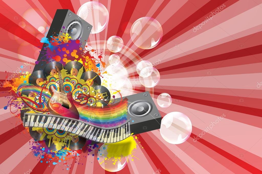 Music and explosion Stock Vector Image by ©ajlber #12473230