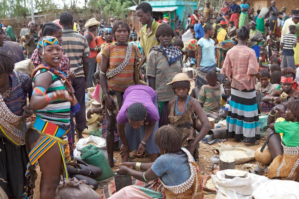 African market – Stock Editorial Photo © ajlber #23507975