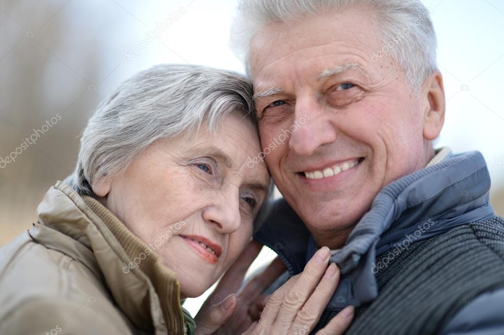 Older couple on a walk Stock Photo by ©aletia 29183337