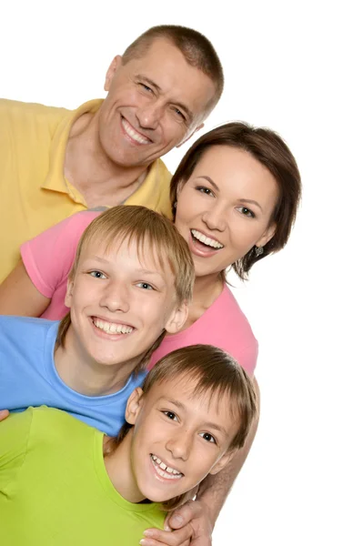 Happy white family Stock Photos, Royalty Free Happy white family Images | Depositphotos