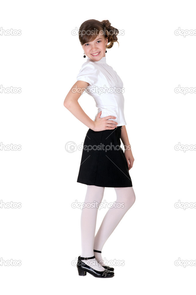 Portrait of a young pretty business woman — Stock Photo © aletia #33352949 Portrait of a young pretty business woman — Stock Photo © aletia #33352949