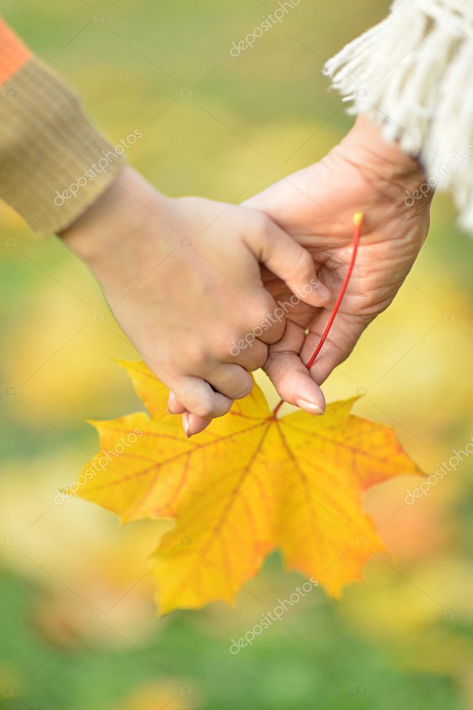 Two hands together — Stock Photo © aletia #34736493