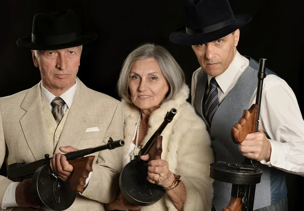 Three gangsters Stock Photos & Royalty-Free Images | Depositphotos