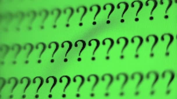 Question Mark — Stock Video © CCStockMedia #34327669